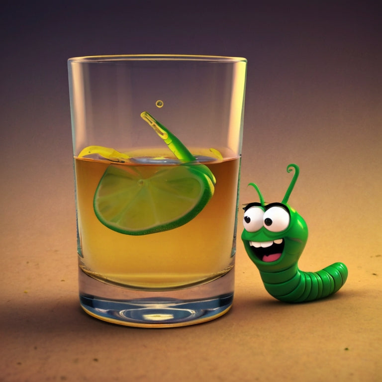Tequila worms: from bottle gimmick to delicacy